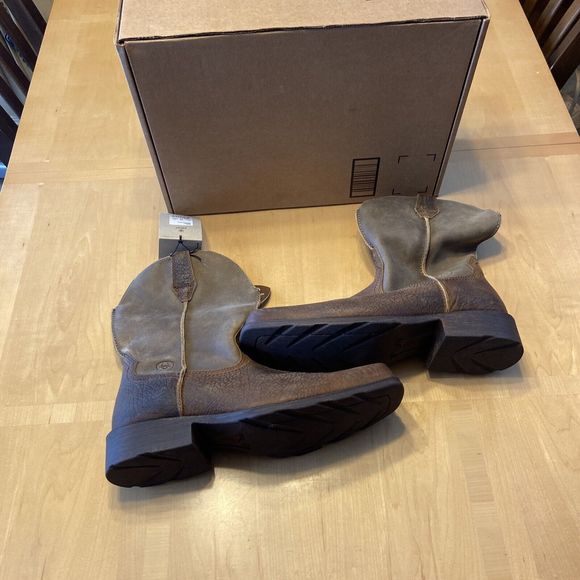 Ariat | Shoes | Ariat Mens Rambler Western Boots 15 Mens Ats Brown ...